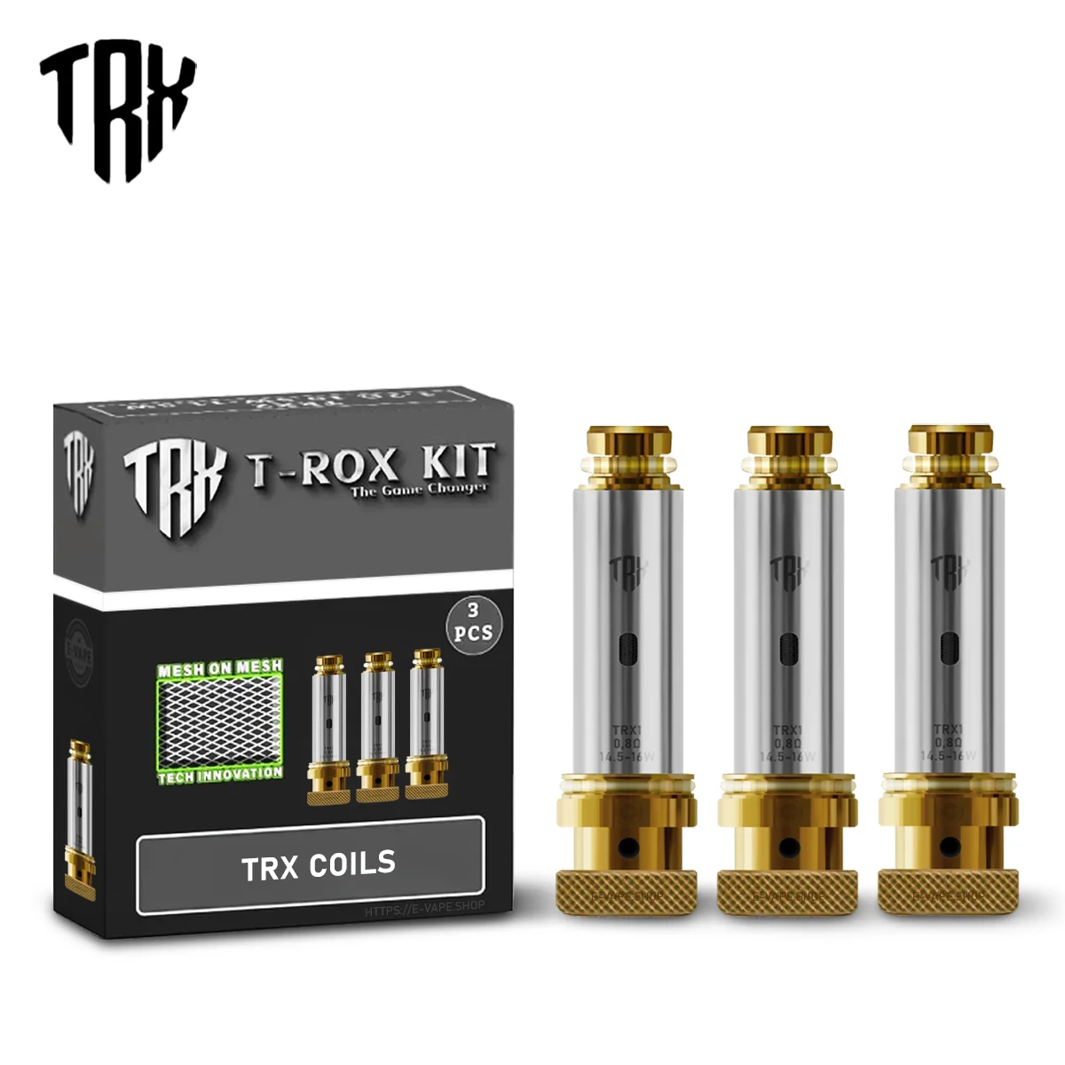 T-ROX TRX Ersatzcoils 0.8/1.2 Ω | Elfbar600.bayern – Original Elfbar kaufen