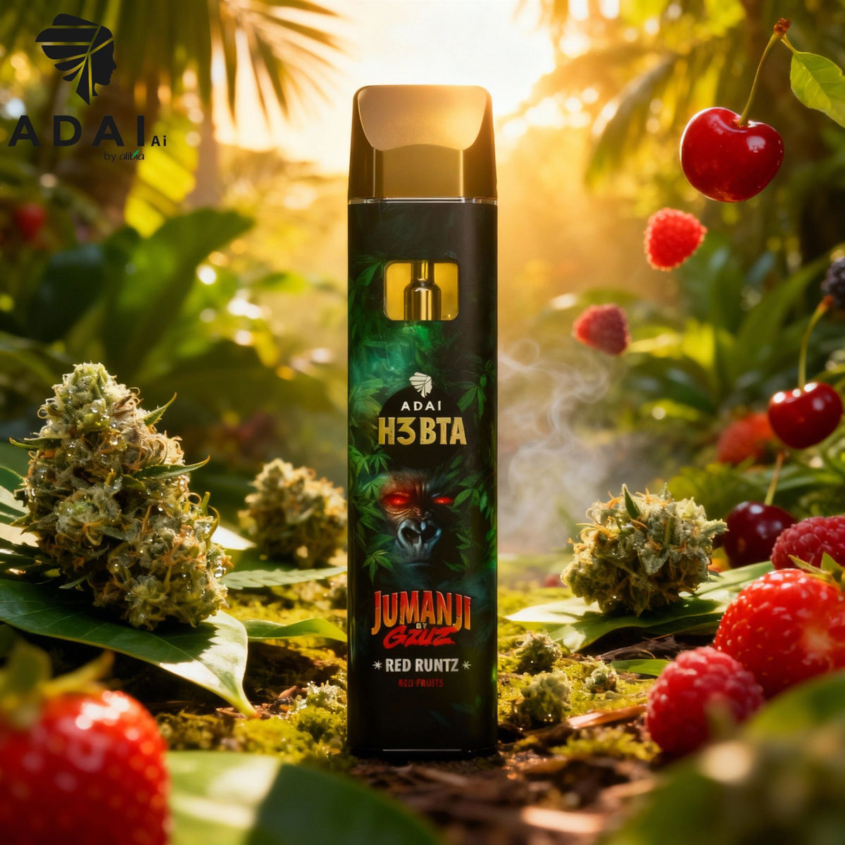 Jumanji H3BTA Vape - Red Runtz 1ml – Vapechamp.de